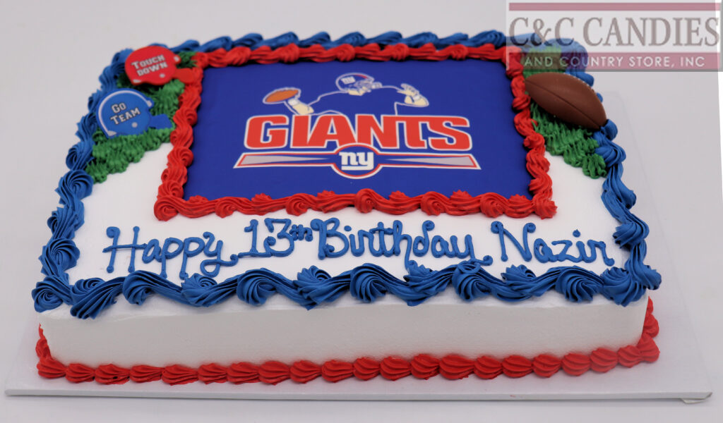 Sports Team Logo – Sheet Cake | C&C Candies