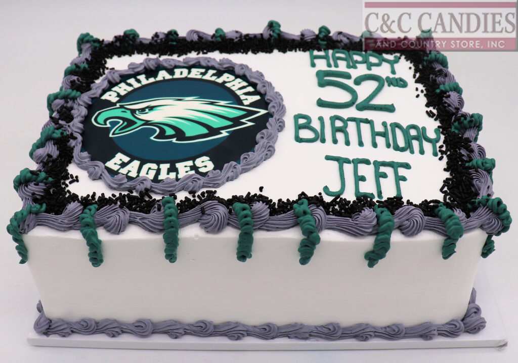 Sports Team Logo – Sheet Cake | C&C Candies