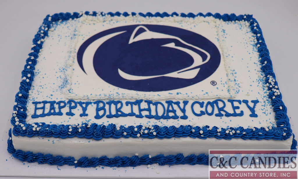Sports Team Logo – Sheet Cake | C&C Candies