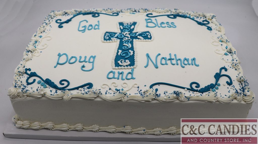 Faithful Blessings Sheet Cake | C&C Candies