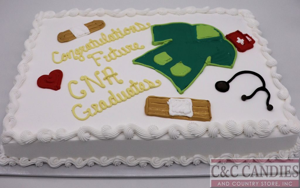 Medical Graduate Sheet Cake | C&C Candies