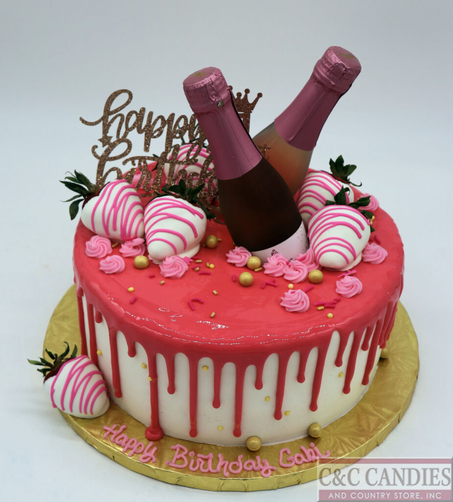 Toast To Twenty-One – Round Cake | C&C Candies