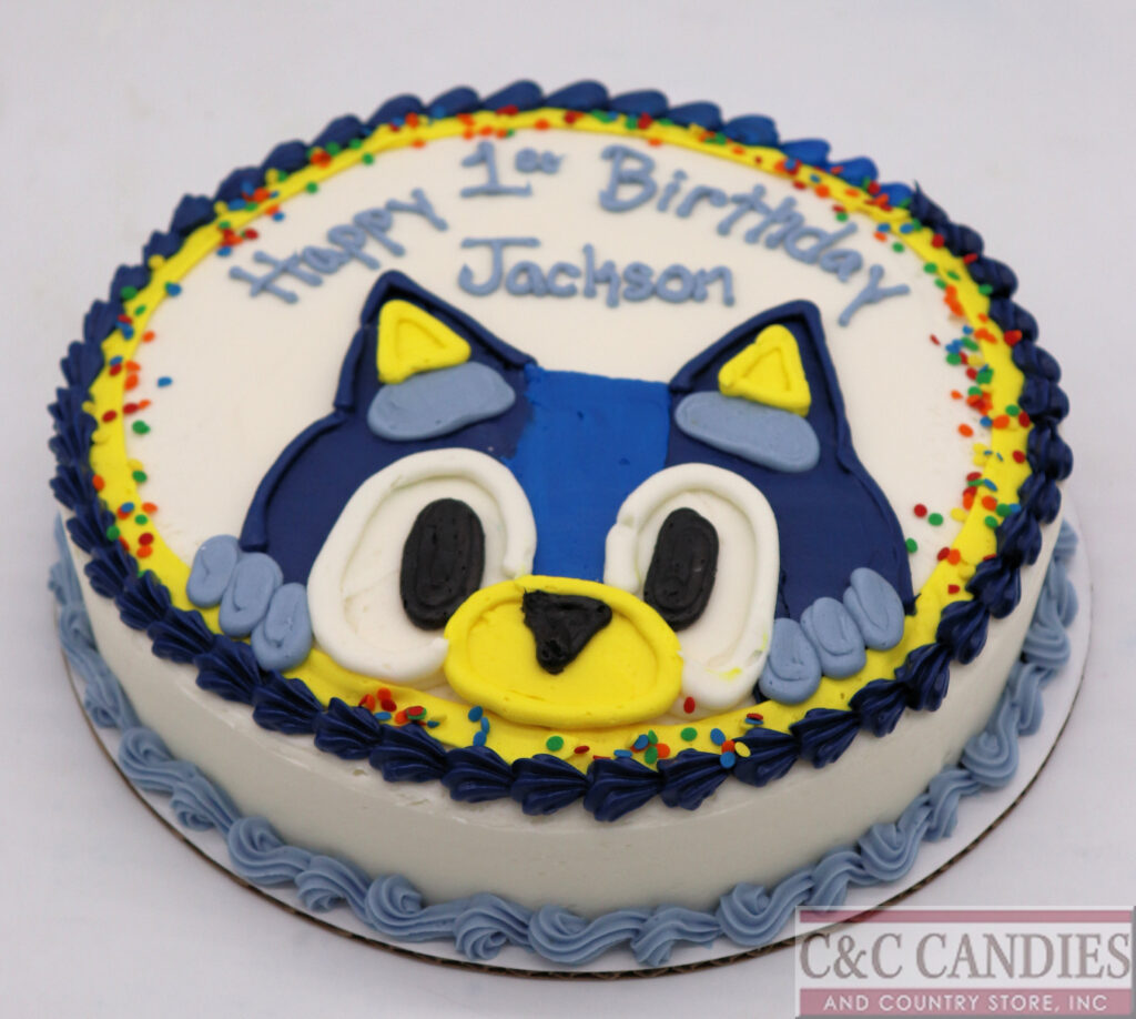 Bluey – Round Cake | C&C Candies