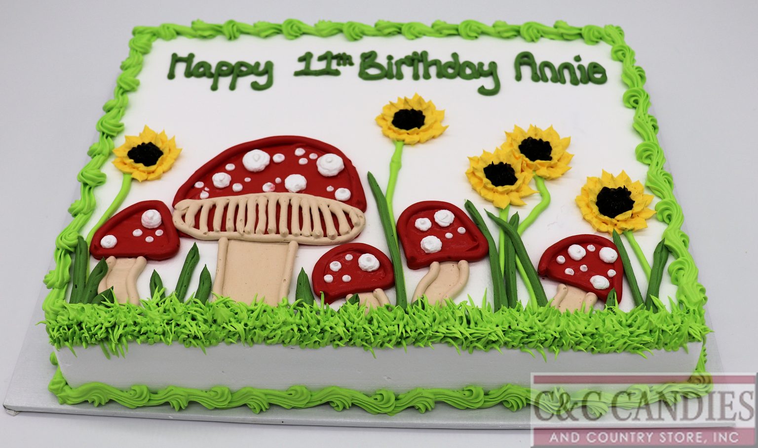 Woodland Whimsy Sheet Cake | C&C Candies
